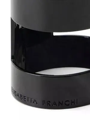 Elisabetta Franchi Logo-engraved Wrap-around Cuff Bracelet