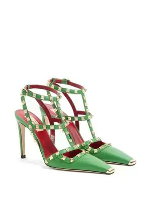 Valentino Garavani Rockstud Kidskin Pumps 100mm