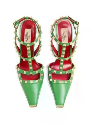 Valentino Garavani Rockstud Kidskin Pumps 100mm