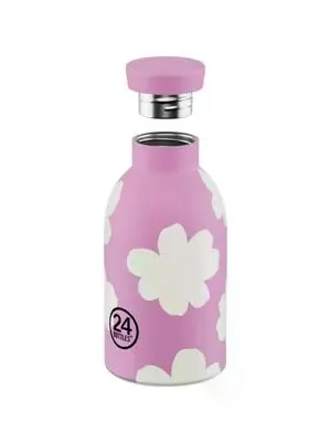 24BOTTLES 330ml Clima Flower-print Bottle - Pink
