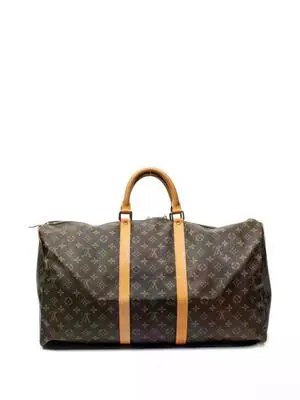LOUIS VUITTON Keepall Travel Bag - Brown