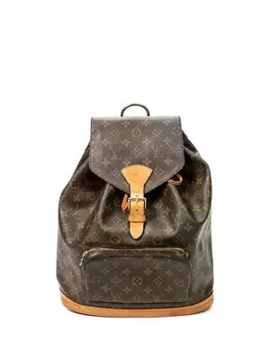 LOUIS VUITTON Montsouris Gm Backpack - Brown