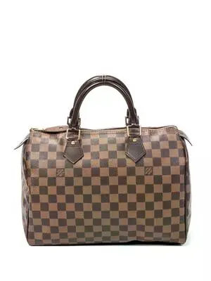 LOUIS VUITTON 30 Speedy Tote Bag - Brown
