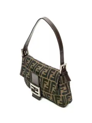 Fendi Baguette Shoulder Bag - Brown