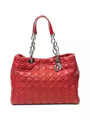 Dior Soft Shopping Tote Bag - Red