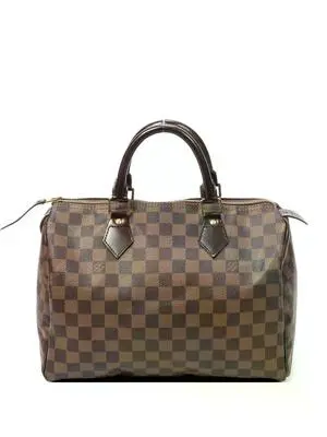 LOUIS VUITTON Speedy 30 Tote Bag - Brown