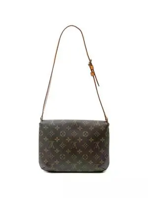 LOUIS VUITTON Monogram Musette Tango Shoulder Bag