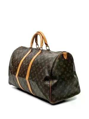 LOUIS VUITTON Keepall 55 Luggage Bag