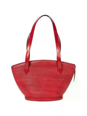 LOUIS VUITTON Saint Jacques Pm Shoulder Bag - Red