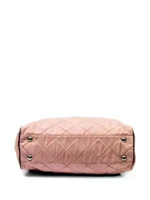 Prada Quilted Chain-link Tote Bag