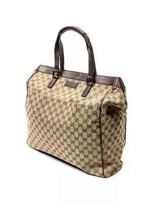 Gucci Monogram Pattern Tote Bag