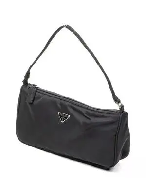 Prada Logo Plaque Handbag