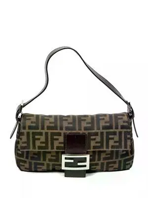 Fendi Baguette Shoulder Bag - Green