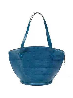 LOUIS VUITTON Saint Jacques Gm Tote Bag - Blue