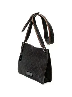 Gucci Small Gg Canvas Messenger Bag