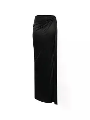 Elisabetta Franchi Draped Side-slit Skirt