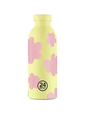 24BOTTLES 500ml Clima Floral-print Bottle - Yellow