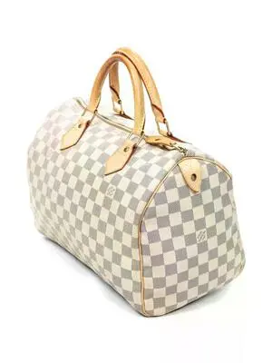 LOUIS VUITTON Speedy 30 Damier Azur Handbag