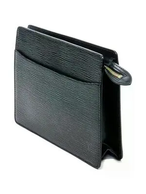 LOUIS VUITTON Textured Clutch Bag