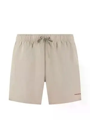 Boggi Milano Drawstring Swim Shorts - Neutrals