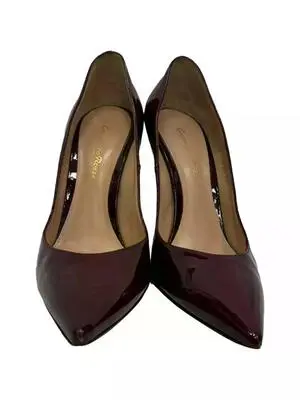 GIANVITO ROSSI Patent Leather Pointed-toe Pumps