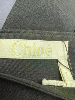 Chloé Square-neck Midi Dress