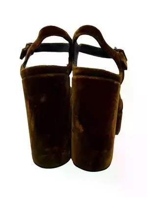 JIL SANDER Twisted Platform Sandals