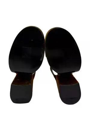 JIL SANDER Twisted Platform Sandals