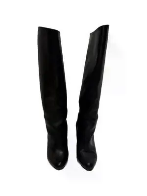 CHRISTIAN LOUBOUTIN Almond-toe Knee-high Boots