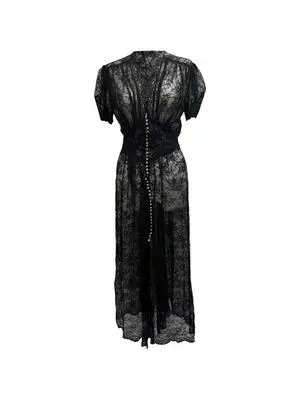 Rabanne Lace Button-down Dress
