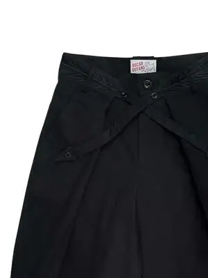 OSCAR OUYANG Cross Arrow Pleated Shorts