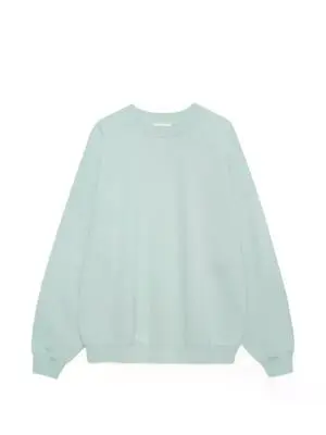 ANINE BING Miles Logo-embroidered Sweatshirt - Green