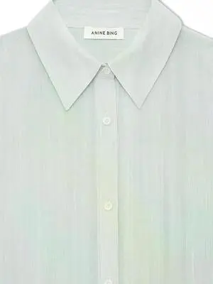 ANINE BING Noemi Striped Shirt Dress