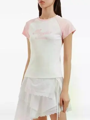 B+AB Crystal Embellished T-shirt