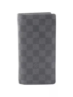 LOUIS VUITTON 2021 Damier Graphite Bi-fold Wallet - Black