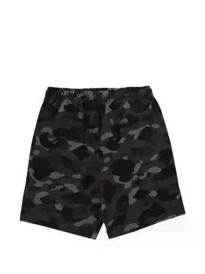 A BATHING APE Camouflage Print Shorts