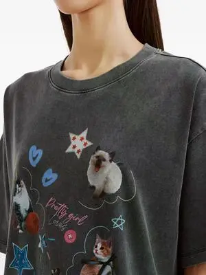 B+AB Graphic Print Cotton T-shirt