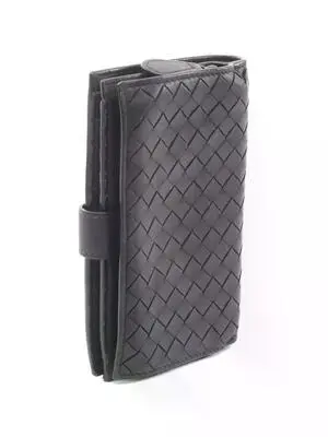 Bottega Veneta 2000s Intrecciato Bi-fold Wallet
