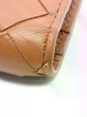 Bottega Veneta 2000s Intrecciato Bi-fold Wallet - Brown