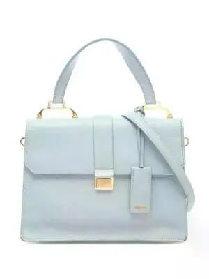 Miu Miu Madras Tote Bag - Blue