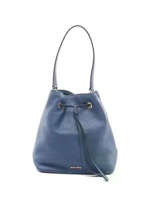 Miu Miu Drawstring Bucket Bag