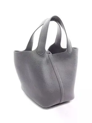 Hermès Picotan Lock Pm Tote Bag - Grey