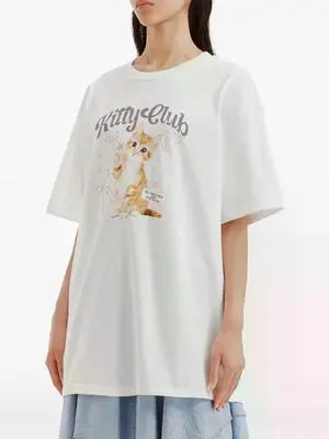 B+AB Graphic Print Drop Shoulder T-shirt