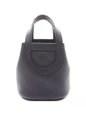 Hermès 2024 18 In The Loop Taurillon Clemence-leather Tote Bag - Black