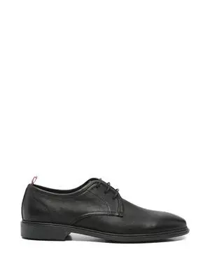 SERGIO MORETTI FIRENZE Leather Lace-up Shoes - Black