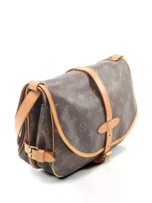 LOUIS VUITTON Saumur 30 Shoulder Bag - Brown