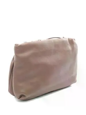 THE ROW Gathered-detail Clutch Bag