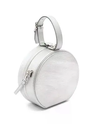 LOUIS VUITTON Petite Boîte Chapeau Epi Leather Tote Bag - Silver
