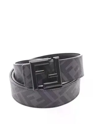 Fendi Ff Square Reversible Leather Belt