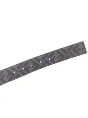 Fendi Ff Square Reversible Leather Belt